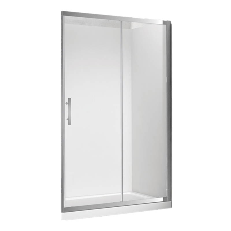 Milford 1200X900 Alcove Sliding Door Shower in Chrome | Crown Bathrooms